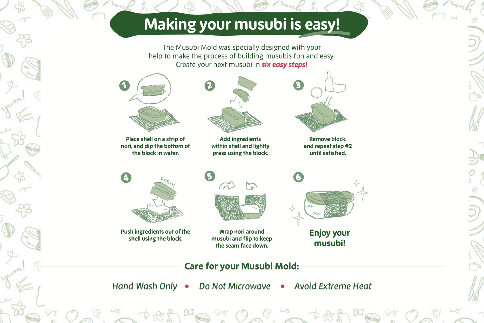 MyMusubi Musubi Mold – Jeanelleats